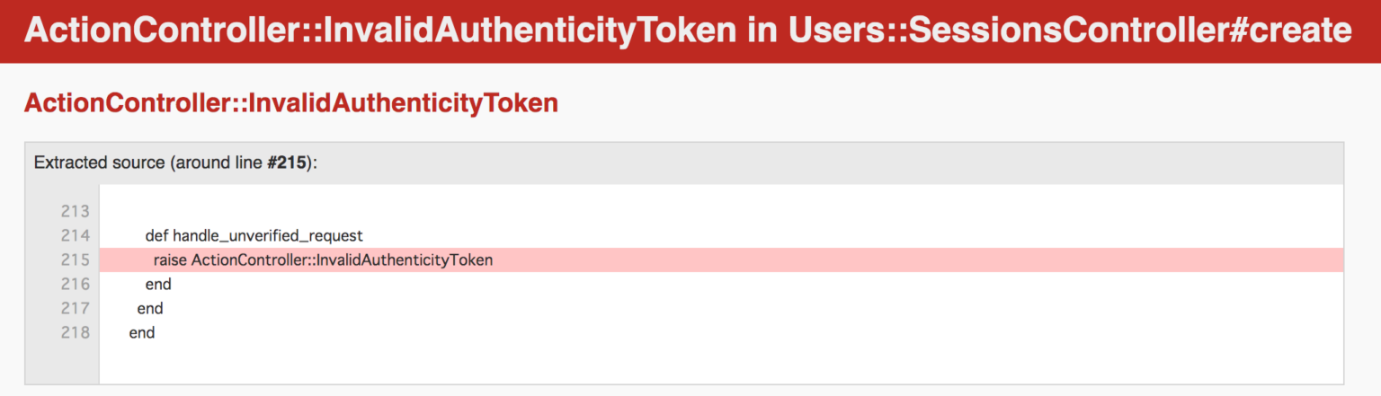 ActionController::InvalidAuthenticityTokenの解消（解決済み） - Blogメモφ(..)